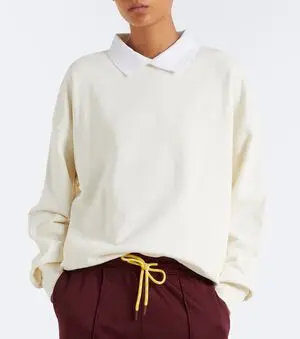 The Upside Pascal Cotton Jersey Sweatshirt