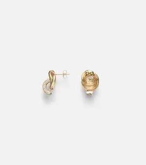 STONE AND STRAND 14kt Earrings With Diamonds