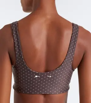 The Upside Poet Harlow Printed Sports Bra