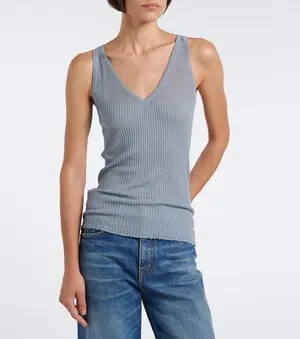 Chloé Knitted Wool Cardigan And Tank Set