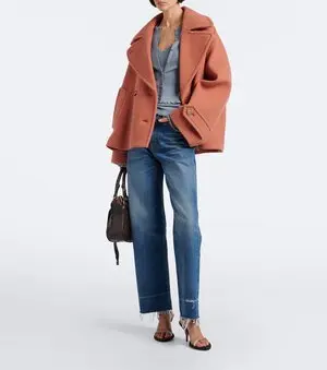Chloé Knitted Wool Cardigan And Tank Set