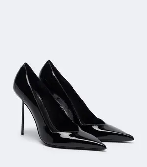 Paris Texas Lidia Patent Leather Pumps - Black
