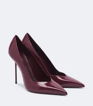 Paris Texas Lidia Patent Leather Pumps - Burgundy