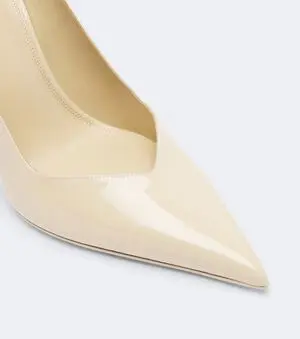 Paris Texas Lidia Patent Leather Pumps - White