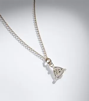 FOUNDRAE Resilience Blossoms 18kt Yellow Diamond Pendant Necklace