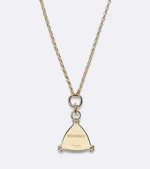 FOUNDRAE Resilience Blossoms 18kt Yellow Diamond Pendant Necklace