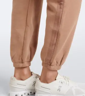 The Upside Cotton-blend Jersey Sweatpants - Beige