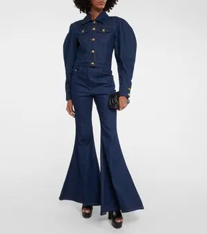 Nina Ricci High-rise Flared Jeans