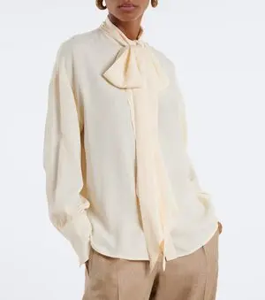 Etro Jacquard Georgette Blouse