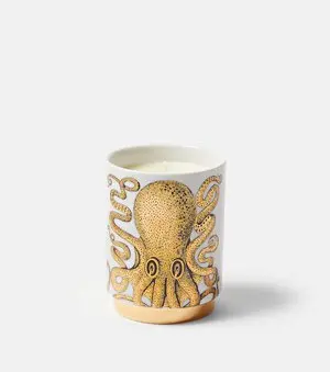 FORNASETTI Polipo Immaginazione Scented Candle - Gold