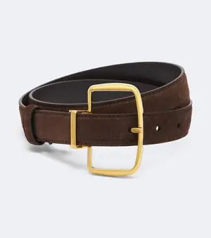 Dolce & Gabbana Suede Belt - Brown