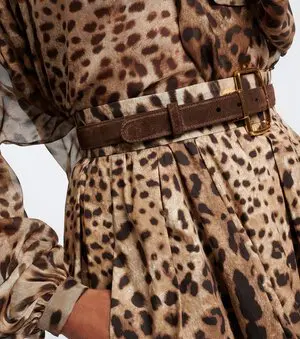 Dolce & Gabbana Suede Belt