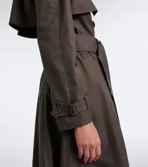 Burberry Cotton Gabardine Trench Coat