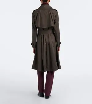 Burberry Cotton Gabardine Trench Coat