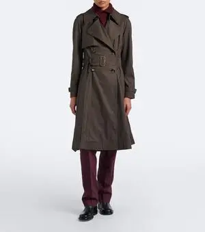 Burberry Cotton Gabardine Trench Coat