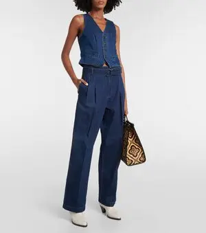 Polo Ralph Lauren High-rise Wide-leg Jeans
