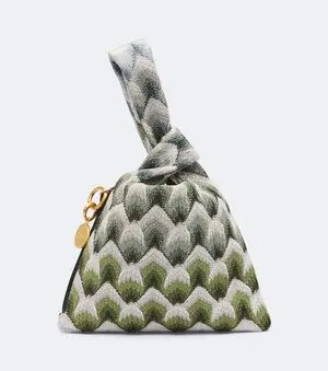 Missoni Small Jacquard Top-handle Bag - Green