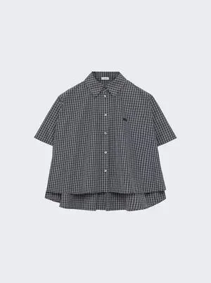 Loewe Short Sleeve Trapeze Shirt & White