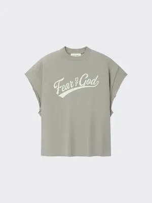 Fear Of God Cut Off 90's Shirt Chalk - Grey