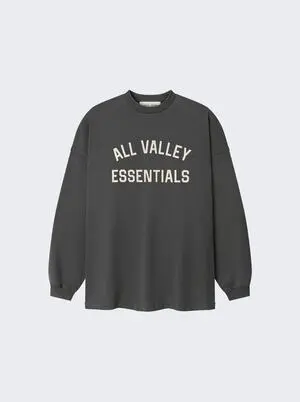 Fear Of God Merch Long Sleeve Tee Iron - Grey