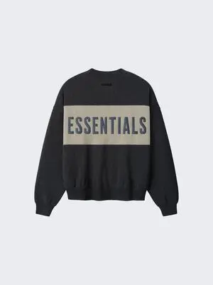 Fear Of God Cropped Relaxed Panelled Sweatshirt - Grey