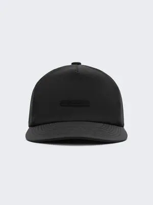 Fear Of God 5 Panel Nylon Hat Seal - Black