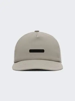 Fear Of God 5 Panel Nylon Hat Seal - Grey