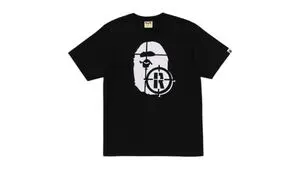 A BATHING APE Hunting Ape Head T-shirt - Black