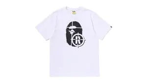 A BATHING APE Hunting Ape Head T-shirt - White