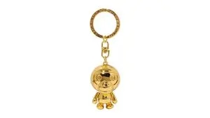 A BATHING APE Baby Milo Keychain - Gold
