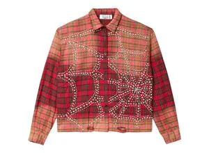 VALE FOREVER Haze Long Sleeve Flannel - Red