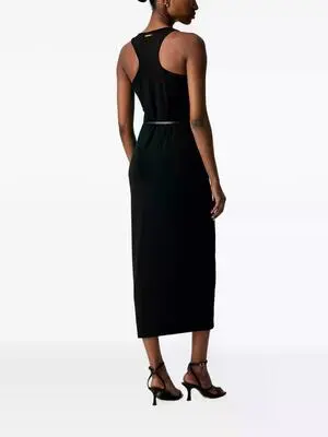 Michael Kors Belted Racerback Dress