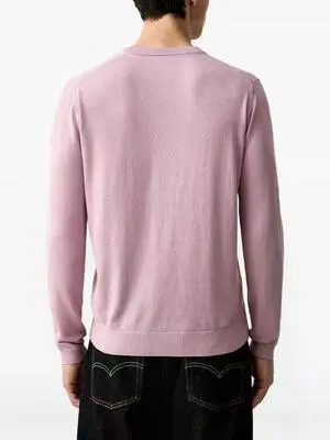 Karl Lagerfeld Logo-embroidered Crew-neck Sweater