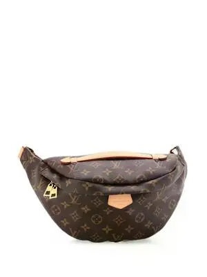 LOUIS VUITTON Bum Bag Monogram Canvas Belt Bag - Brown