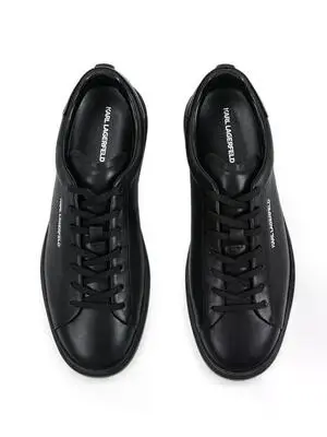 Karl Lagerfeld Logo-print Leather Sneakers