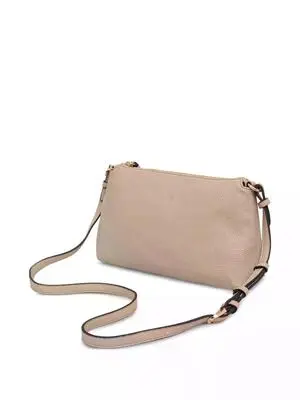 Liu Jo Logo-charm Pebbled-effect Shoulder Bag