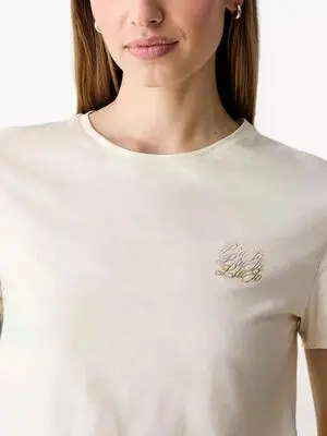 Liu Jo Logo-embroidered T-shirt