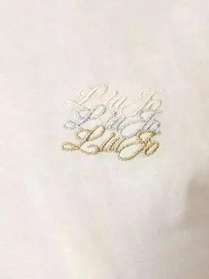 Liu Jo Logo-embroidered T-shirt