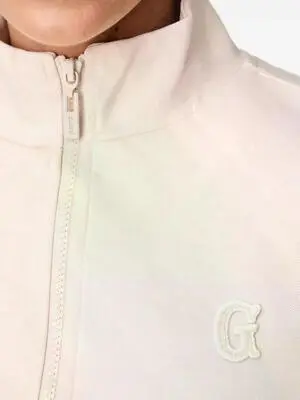 Guess Logo-patch Zip-up Jacket
