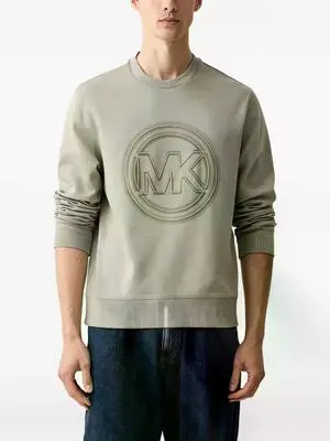 Michael Kors Logo-patch Sweater - Grey