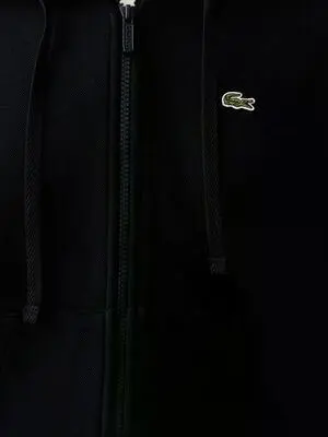 Lacoste Logo-patch Zip-up Hoodie