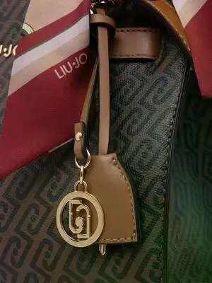 Liu Jo Monogram-pattern Scarf-detail Tote Bag