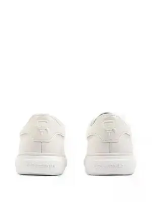 Karl Lagerfeld Logo-embossed Leather Sneakers