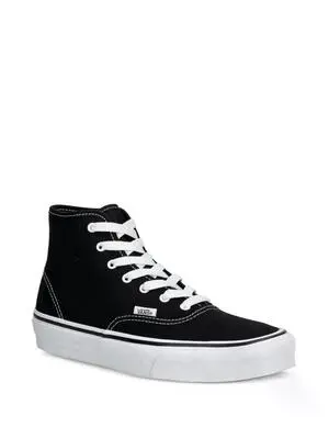 VANS High-top Lace-up Sneakers - Black