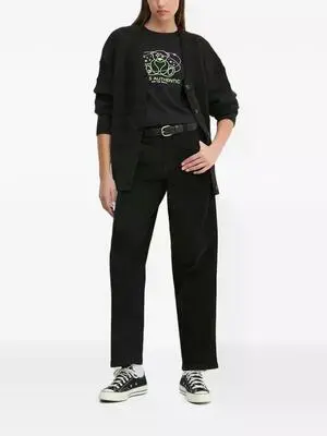 VANS Fuzzy-knit V-neck Cardigan