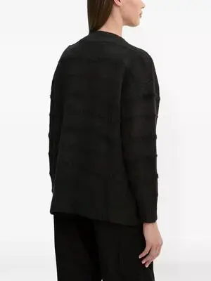 VANS Fuzzy-knit V-neck Cardigan