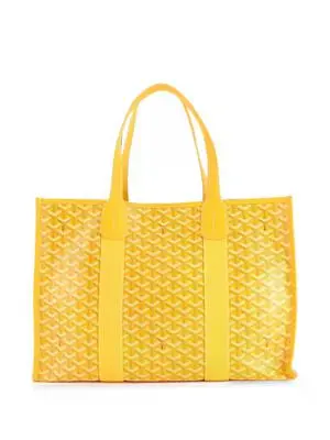Goyard Villette Printed Coated Canvas Mm Tote Bag - Yellow