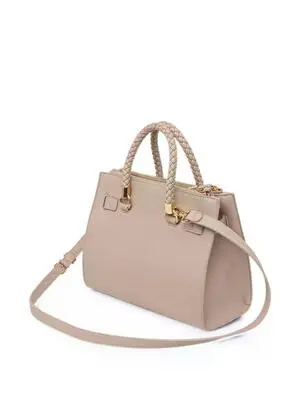 Liu Jo Braided-handle Logo-plaque Tote Bag