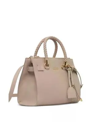 Liu Jo Braided-handle Logo-plaque Tote Bag
