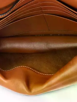 Celine Triomphe Coated Canvas Wallet On Strap Crossbody Bag